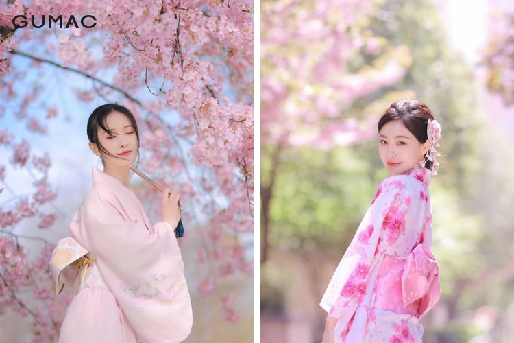 Chụp ảnh với hoa anh đào nên mặc gì để trông ĐẸP và thơ